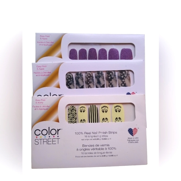 Color Street | Makeup | Color Street Nail Polish Stripes Retired Shades ...